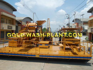 Gold Dredge and Floating Wash Plant - RIVERMINER - DOVE Equipment and ...